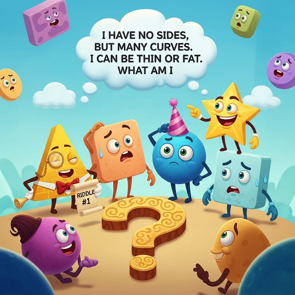 390+ Best Shape Riddles with Answers for Kids & Adults | 2D & 3D Shape ...